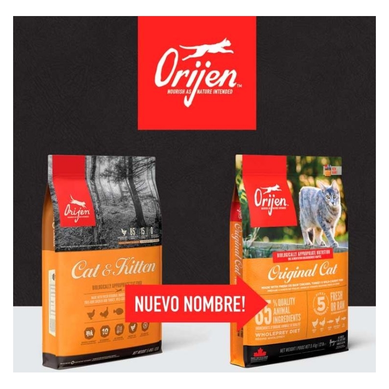 Orijen Original Cat pienso para gatos y gatitos sin cereales grain free