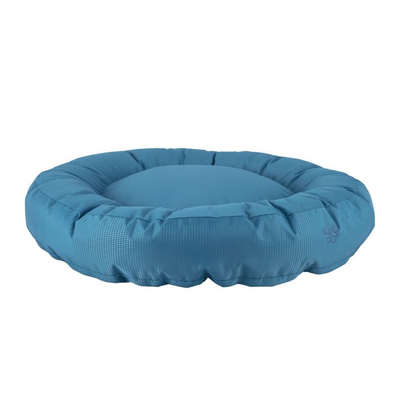 Cama donut para perros y gatos color azul Freedog Snooze - Petsfarma